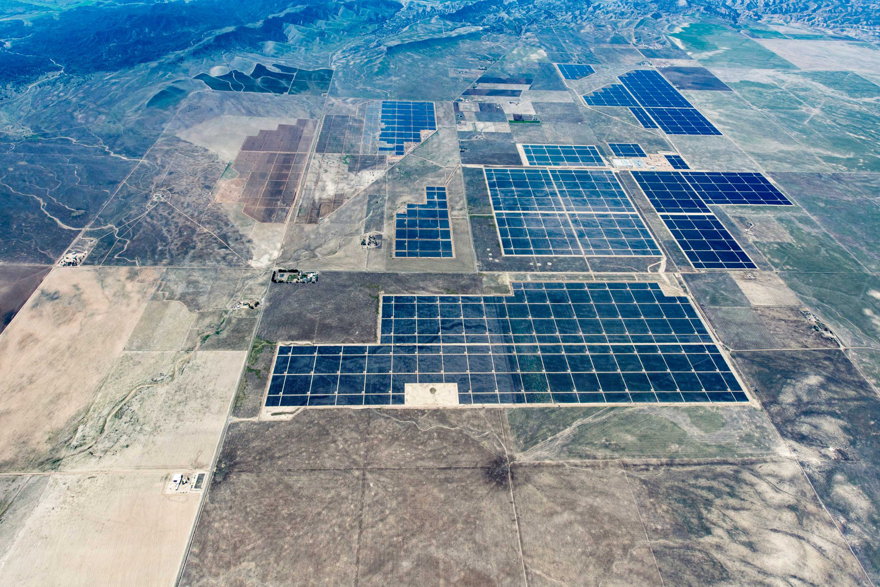 Opening of world's largest solar power plant in California brings ...