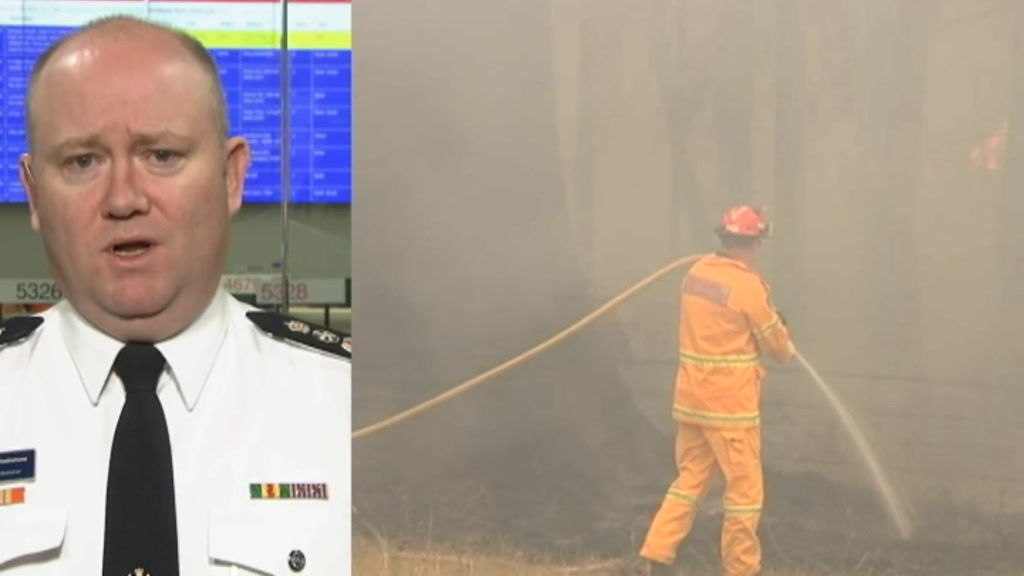 RFS Commissioner says almost half of the 120 fires across NSW are ...