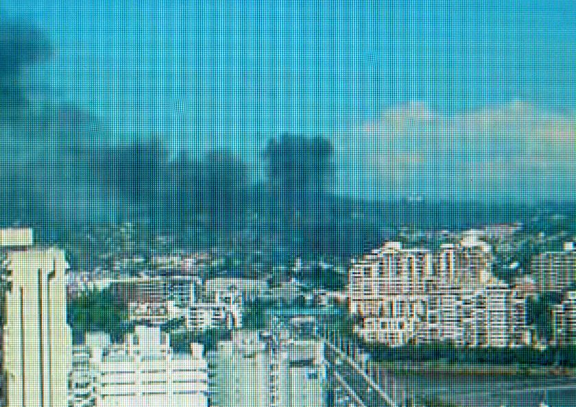 Brisbane hotel spared major fire damage - ABC News