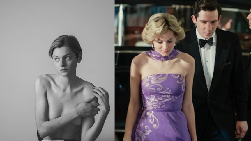 Actor Emma Corrin, who played Princess Diana in The Crown, discusses ... Actor Emma Corrin, who played Princess Diana in The Crown, discusses ...