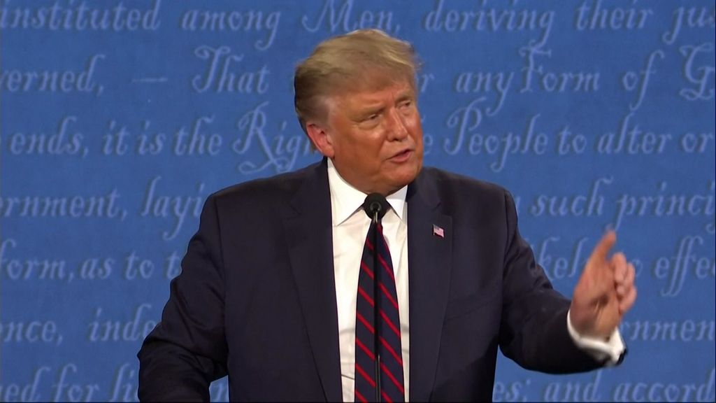 Donald Trump replies "stand back and stand by" - ABC News