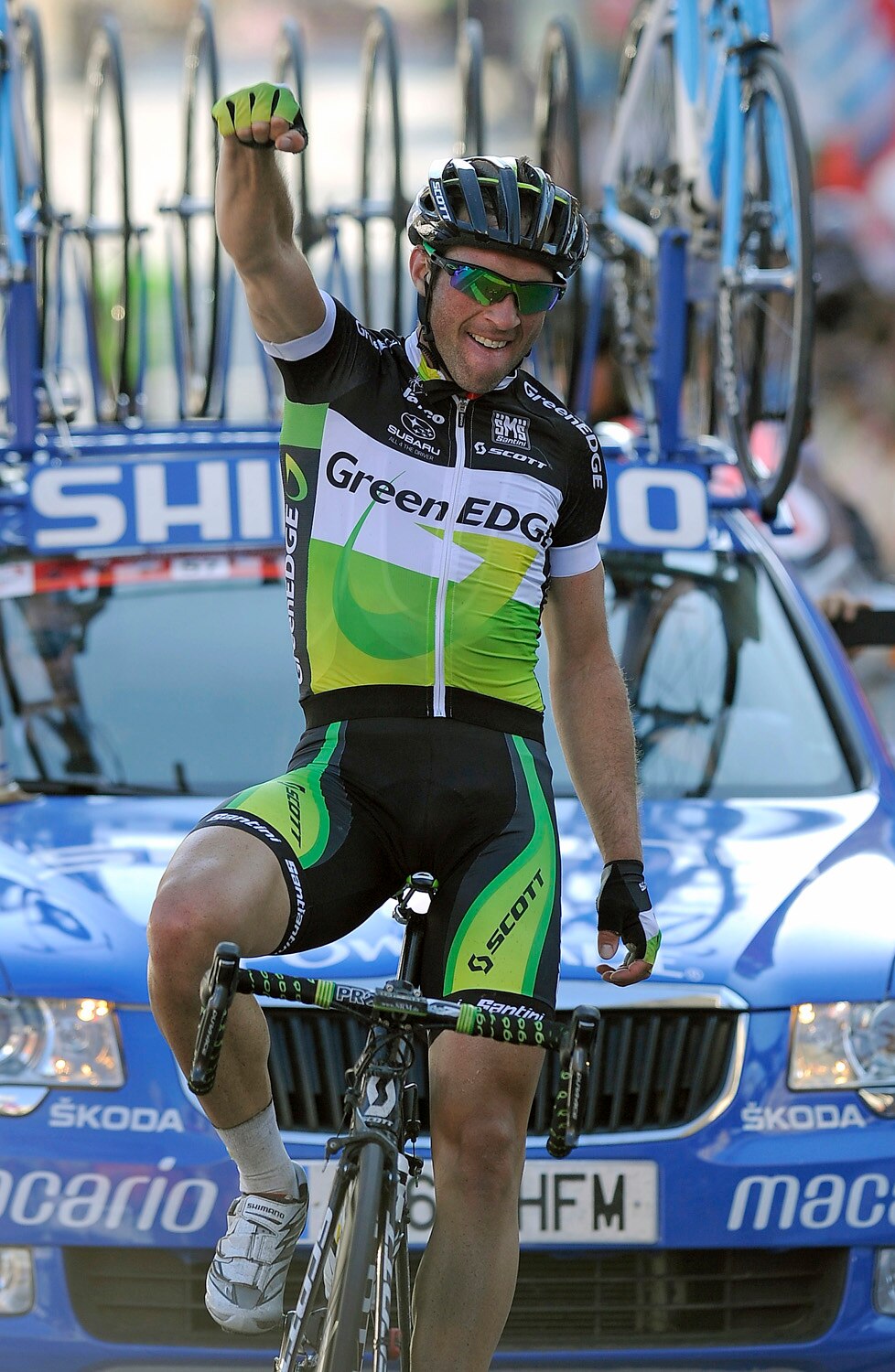 GreenEDGE takes second stage in Spain - ABC News
