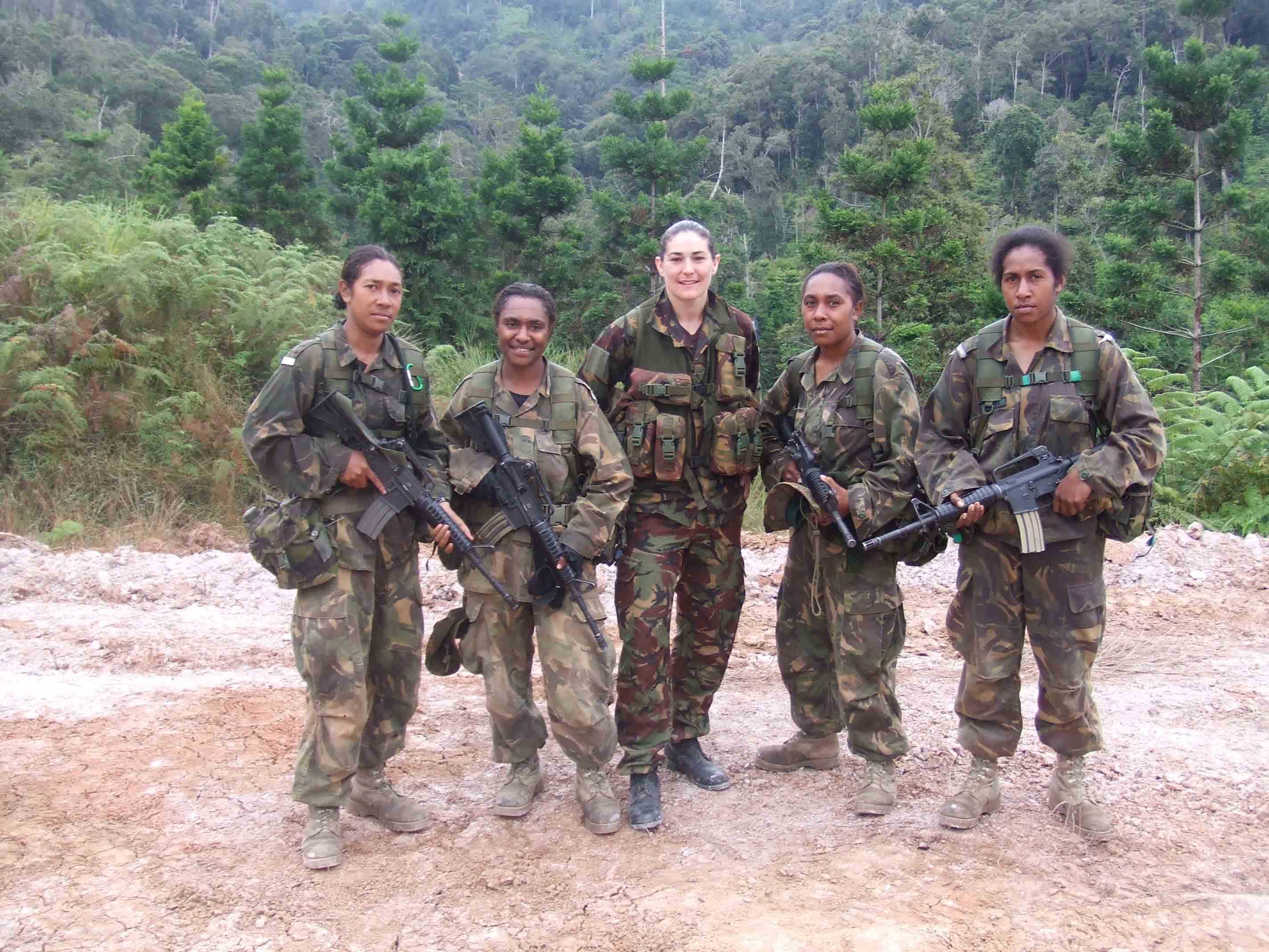 Papua New Guinea's first female army officers to graduate next year ...