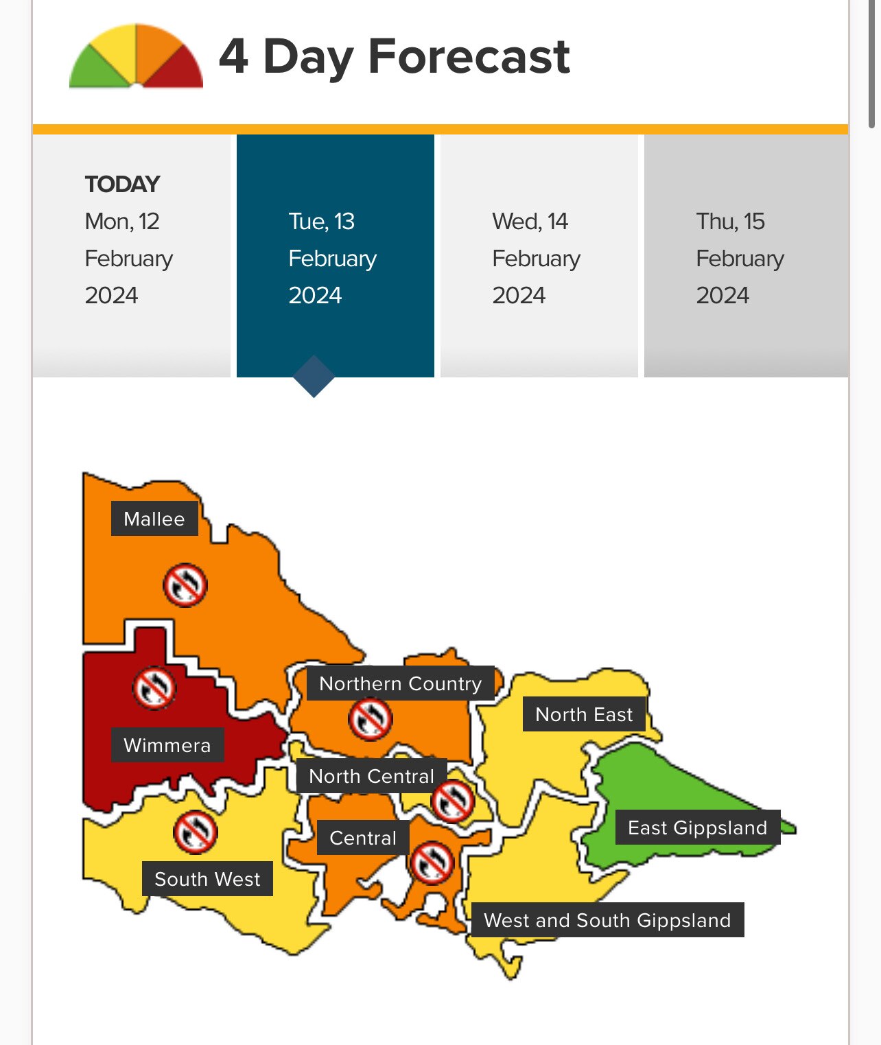 Victoria could be in for its worst day for fire danger since the Black ...