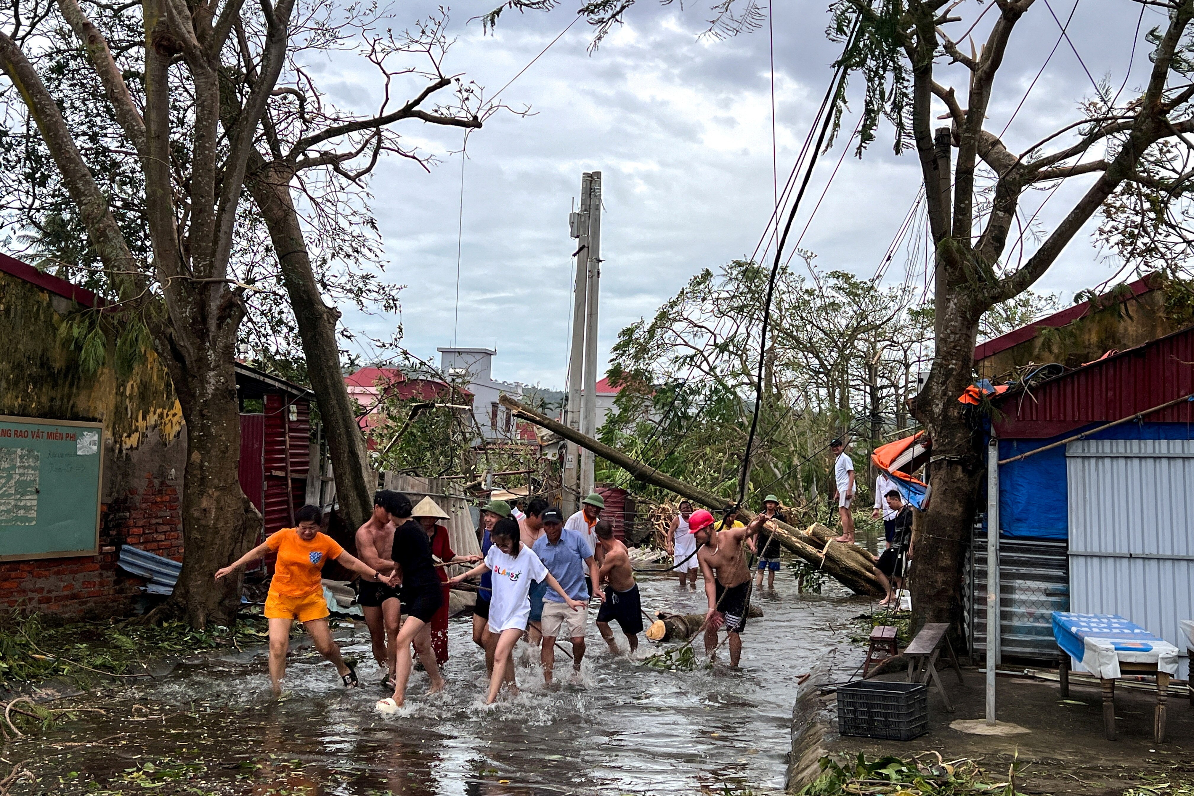 'Nearly 6 million children affected' after Typhoon Yagi sweeps through ...