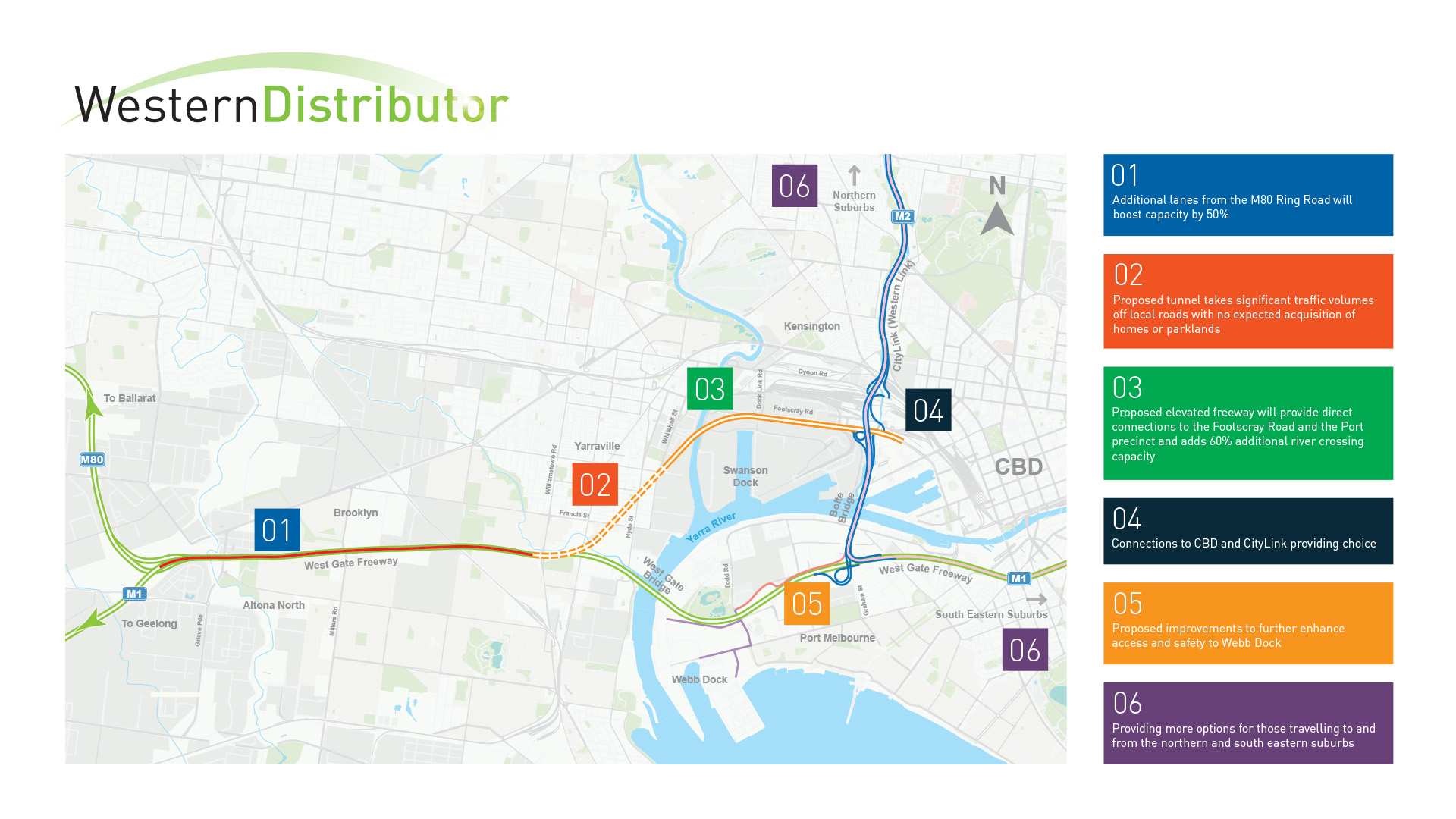 No ramps over homes in redesign of toll road linking Melbourne's West ...