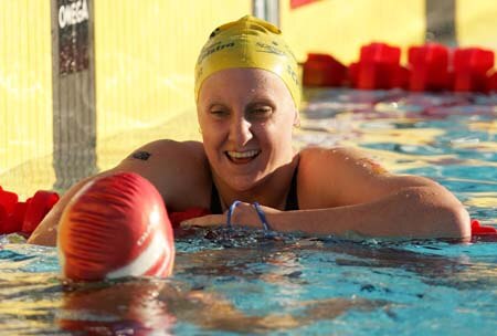 Schipper, Edmistone head Pan Pac swim team - ABC News