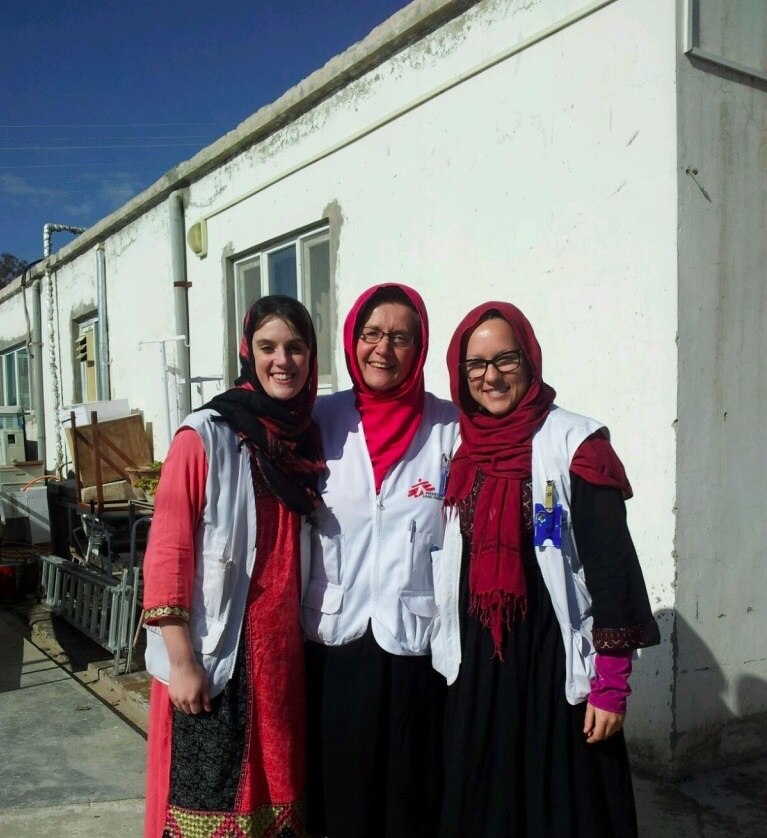 Medecins Sans Frontieres volunteer nurse Lisa Altmann returns from ...
