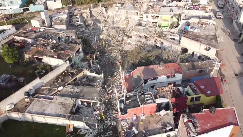 Mexican city of Puebla rocked by explosions, believed to be caused by ...