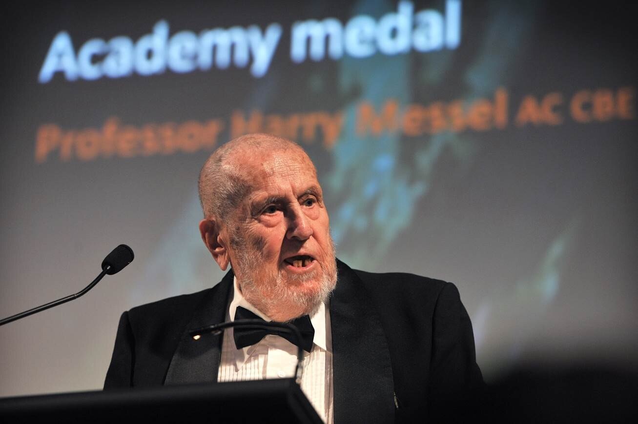 Top honour for Harry Messel - ABC listen