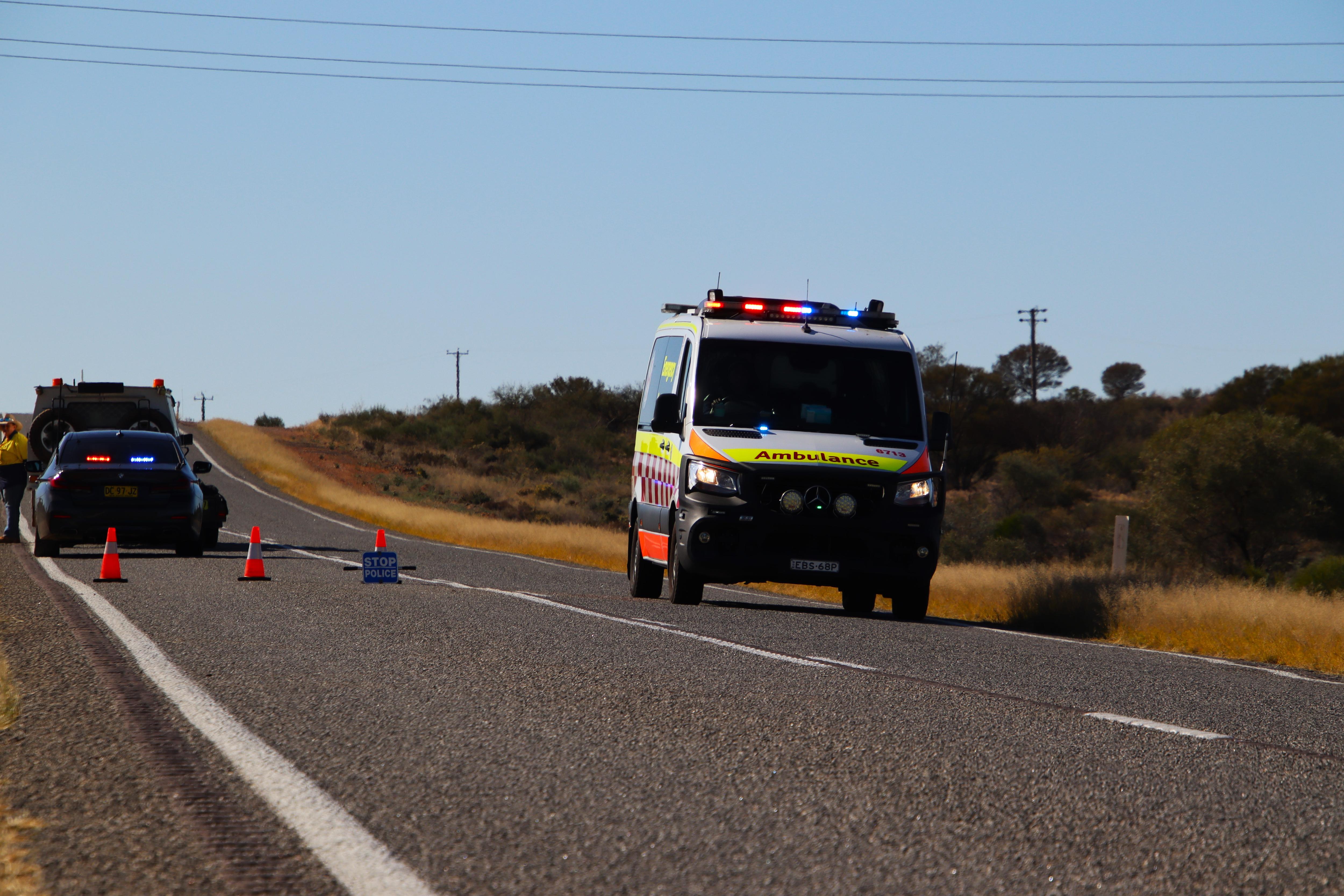 Barrier Highway reopens after fatal head-on collision east of Broken ...