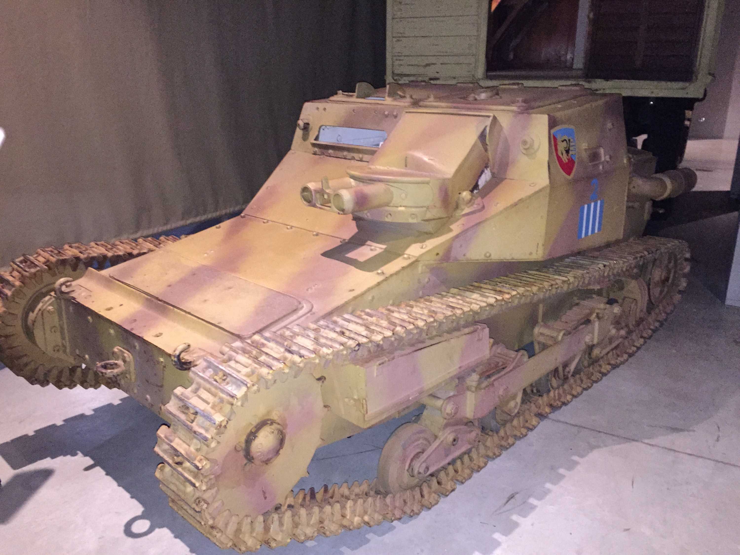 Rare Italian tankette used during WWII finds new home at Australian War ...