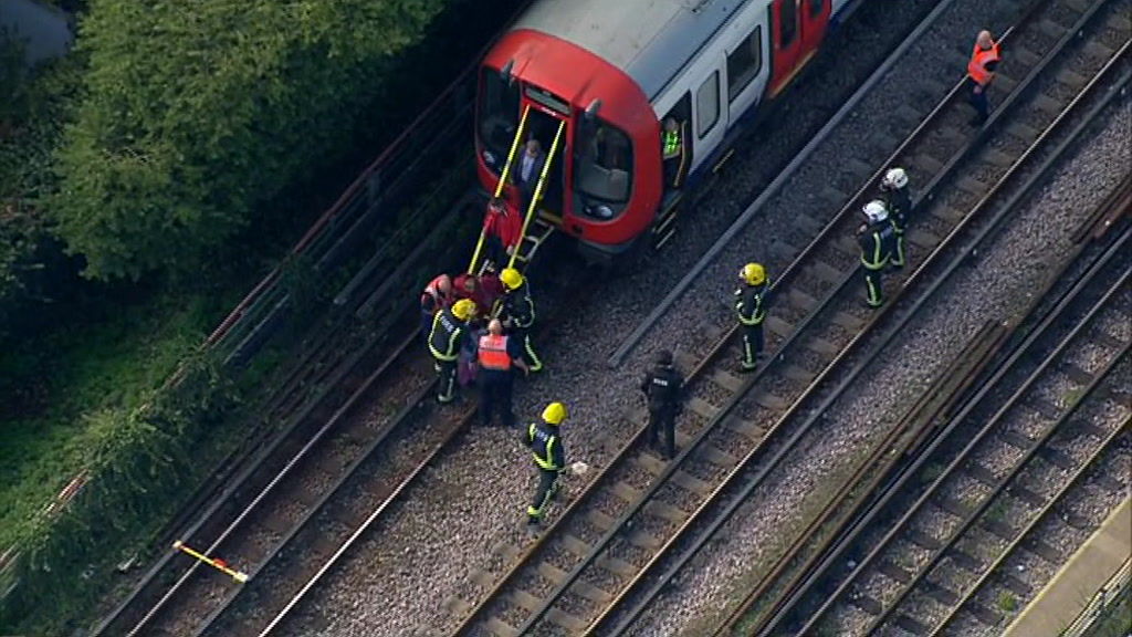 Train evacuated after 'incident' at London train station - ABC News