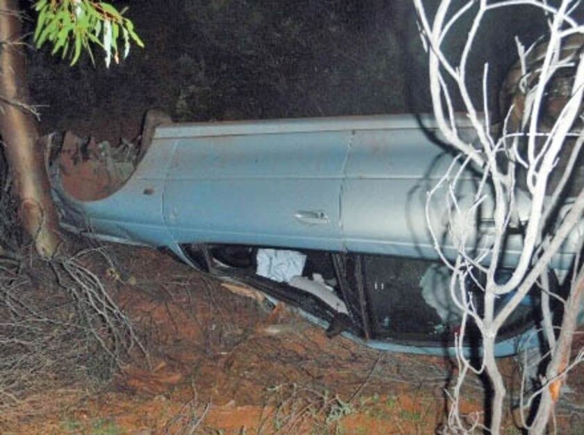 Car rolls over on notorious stretch of road - ABC News