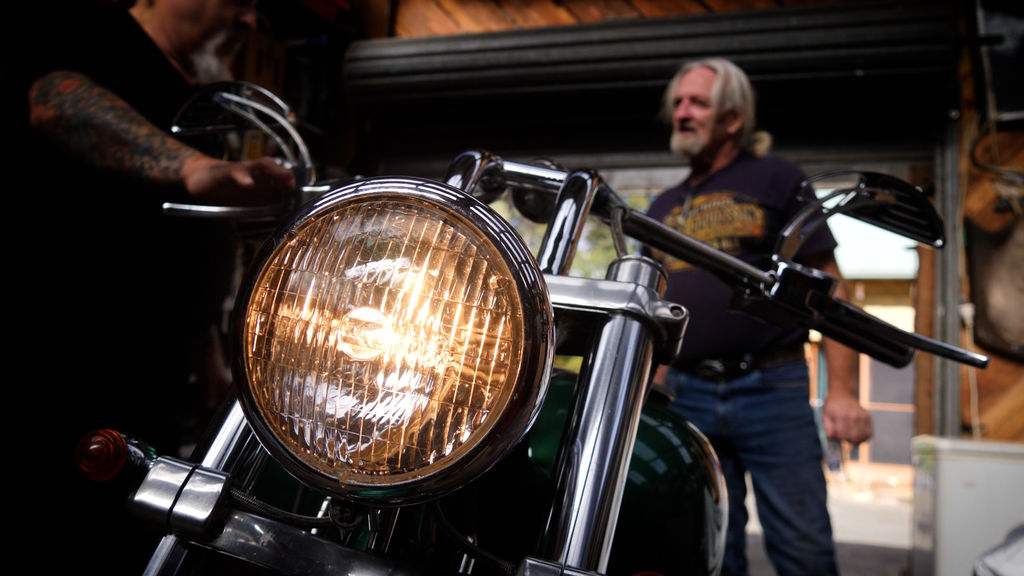 Motorcycle builder using motorbikes to start conversations around ...