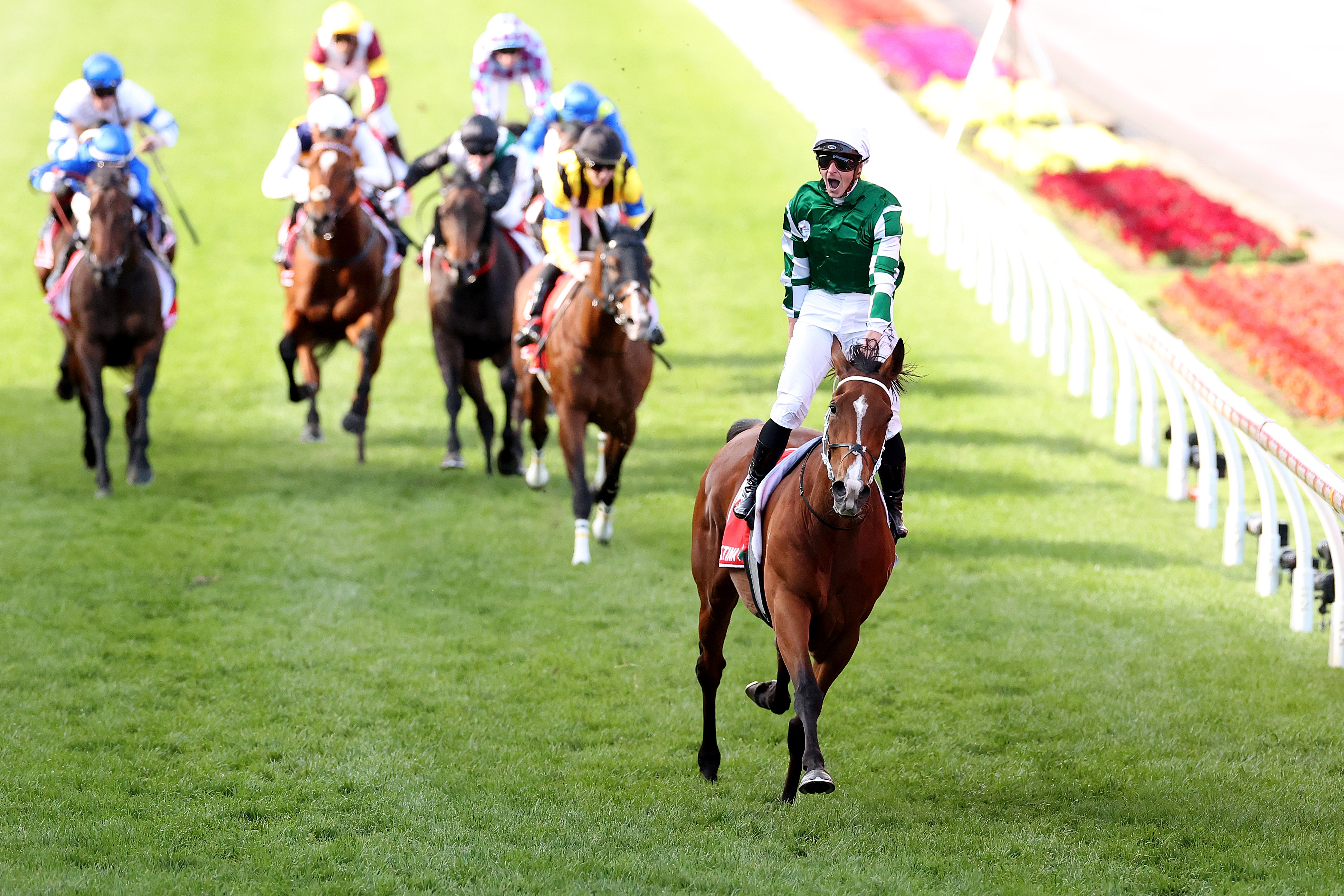 Via Sistina wins 2024 Cox Plate by eight lengths, beating Japanese ...