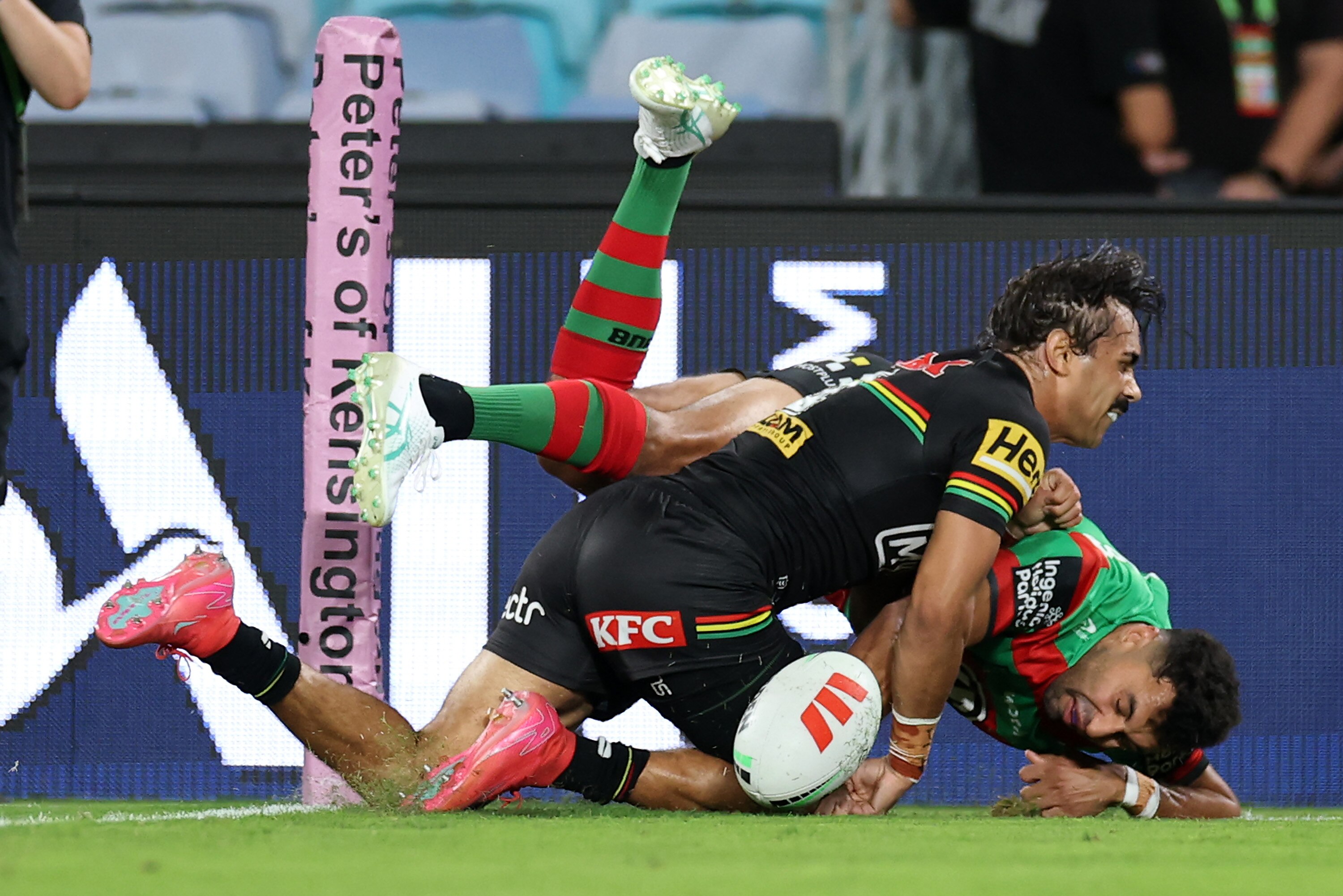 South Sydney Rabbitohs beat Penrith Panthers 28-18 after first-half NRL ...