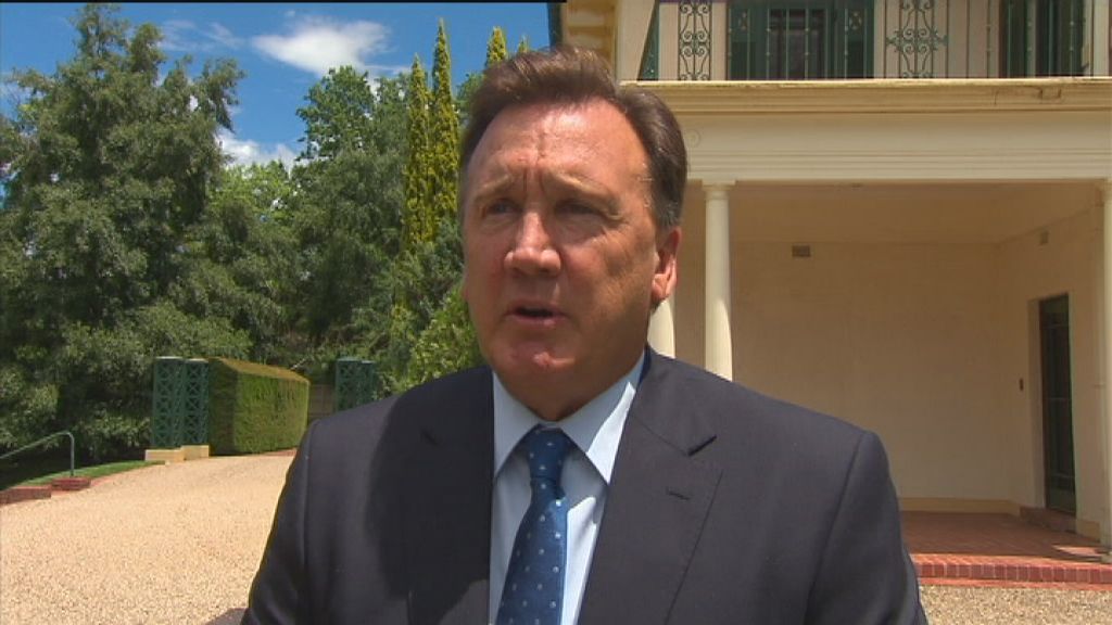 Tim Mathieson apologises for prostate exam joke - ABC News