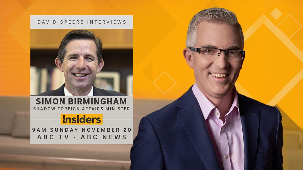 Shadow Foreign Affairs Minister Simon Birmingham - ABC News
