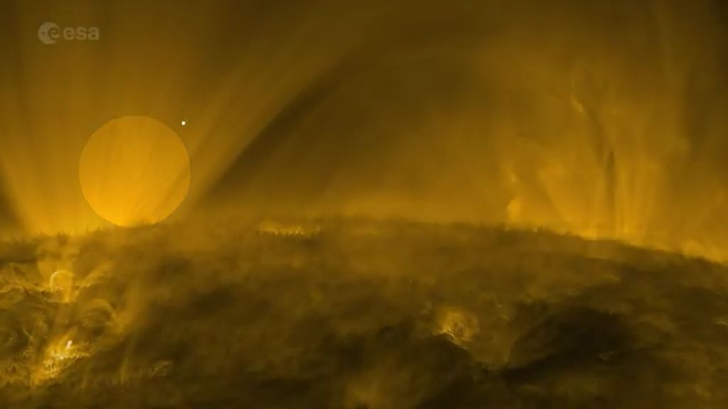 Footage shows phenomena on the sun's surface - ABC News