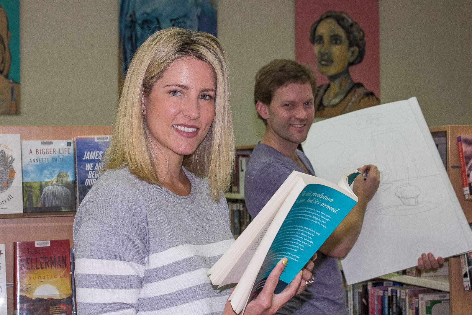 Literary minds grow a country hub of reading and writing, all in a town ...