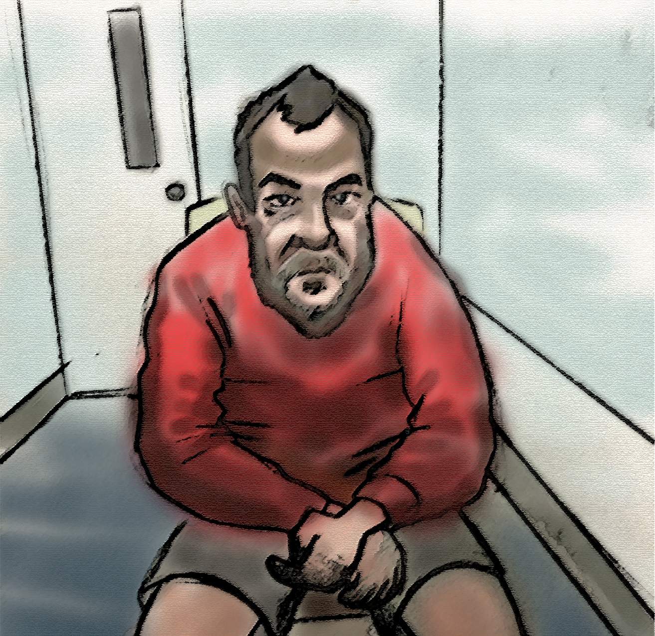 Andy Albury: Killer warns he's 'waiting for the right weapon' at jail ...