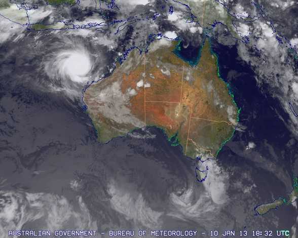 Cyclone Narelle hits category 4 off WA - ABC News