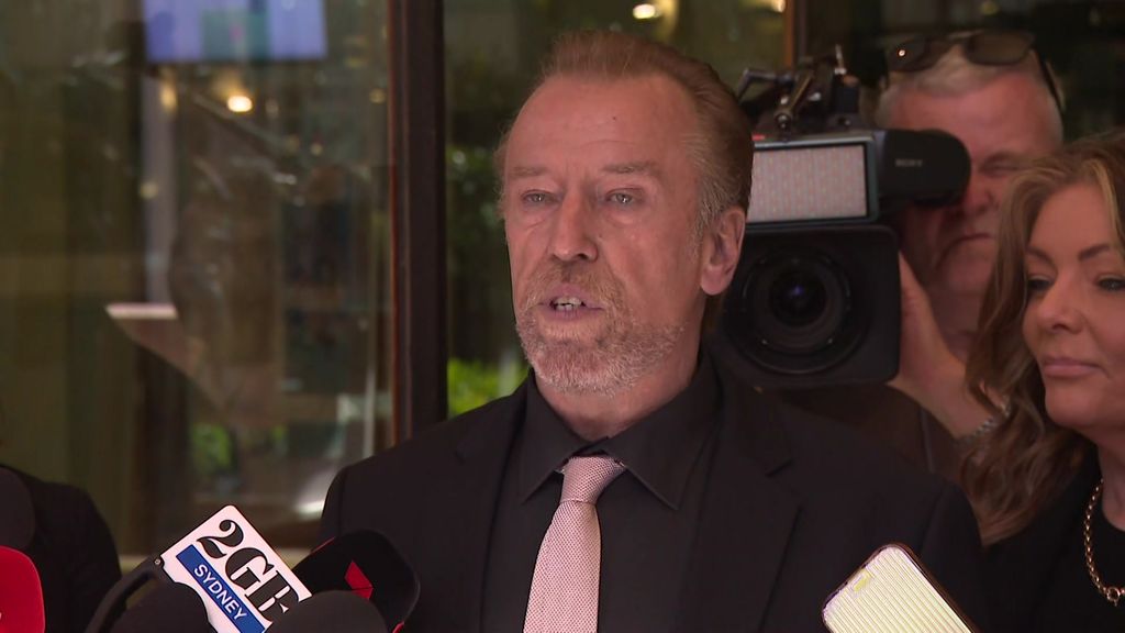 Victim of Frank Houston's abuse speaks outside court - ABC News