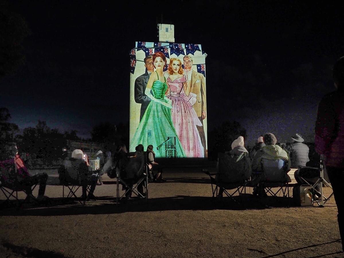 Quorn's silo light show shortlisted in Australian Street Art Awards ...