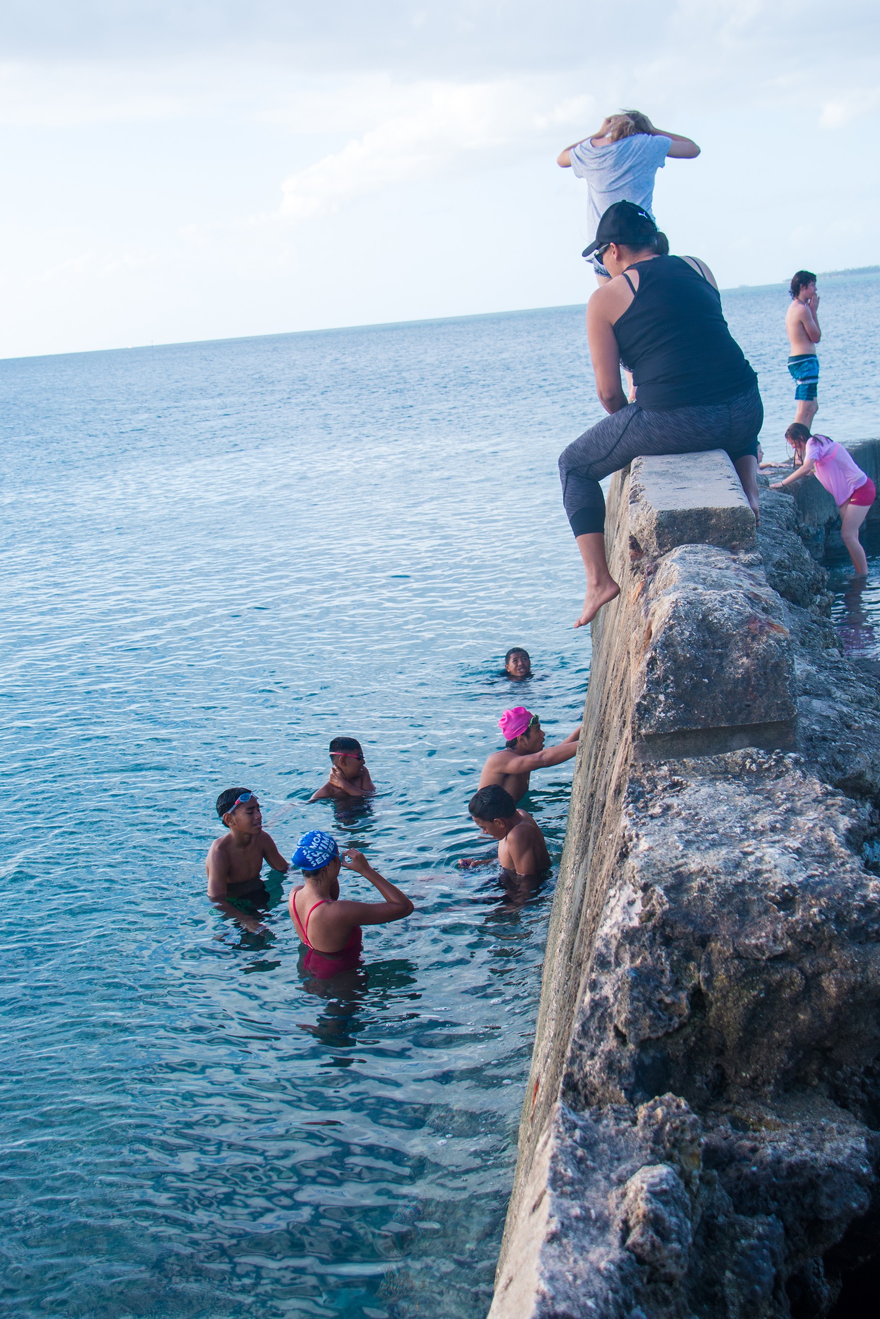 There's no Olympic sized pool in Tonga, that has not stopped dual ...