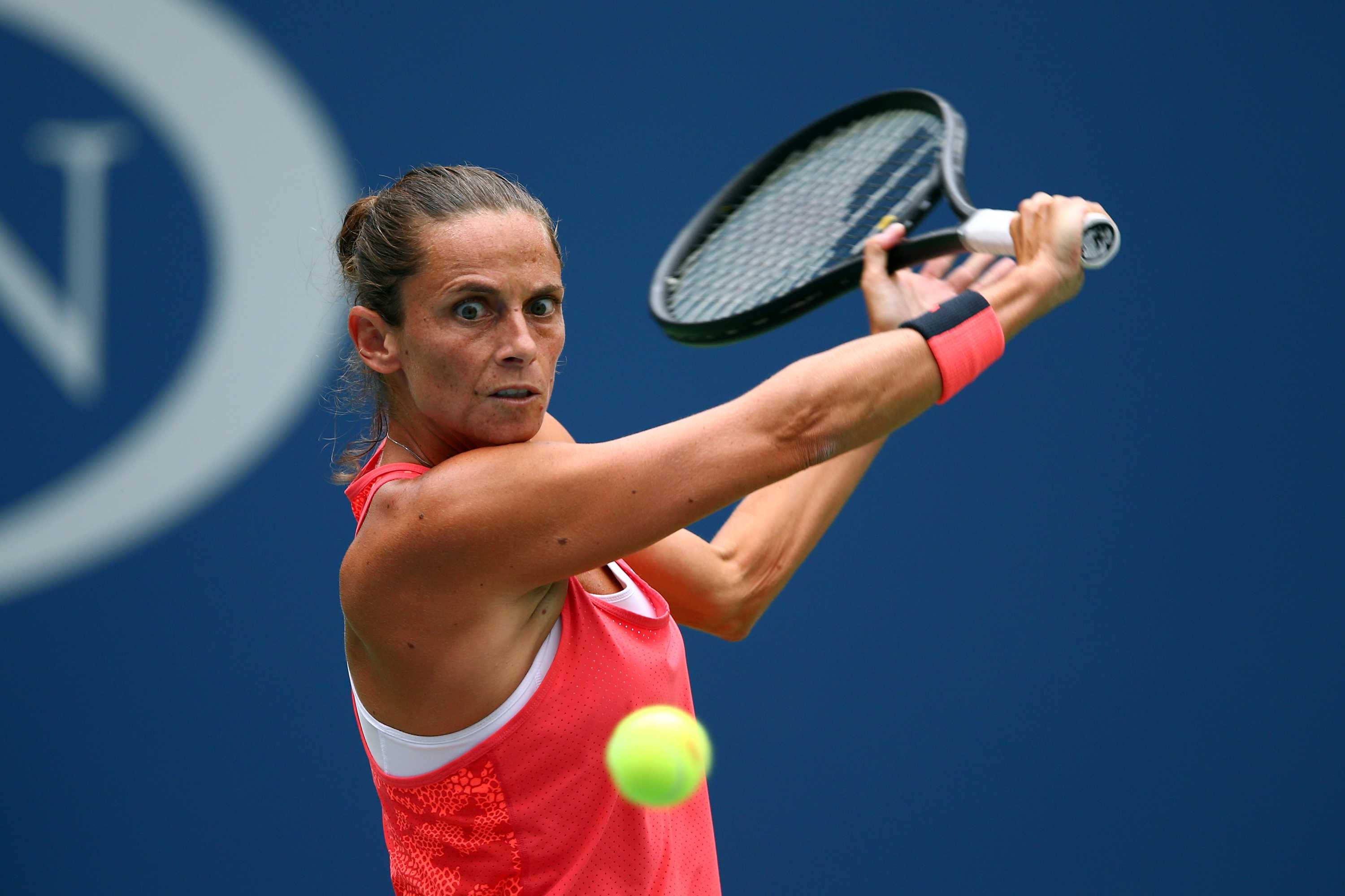 US Open: Flavia Pennetta triumphs over Roberta Vinci to win women's ...