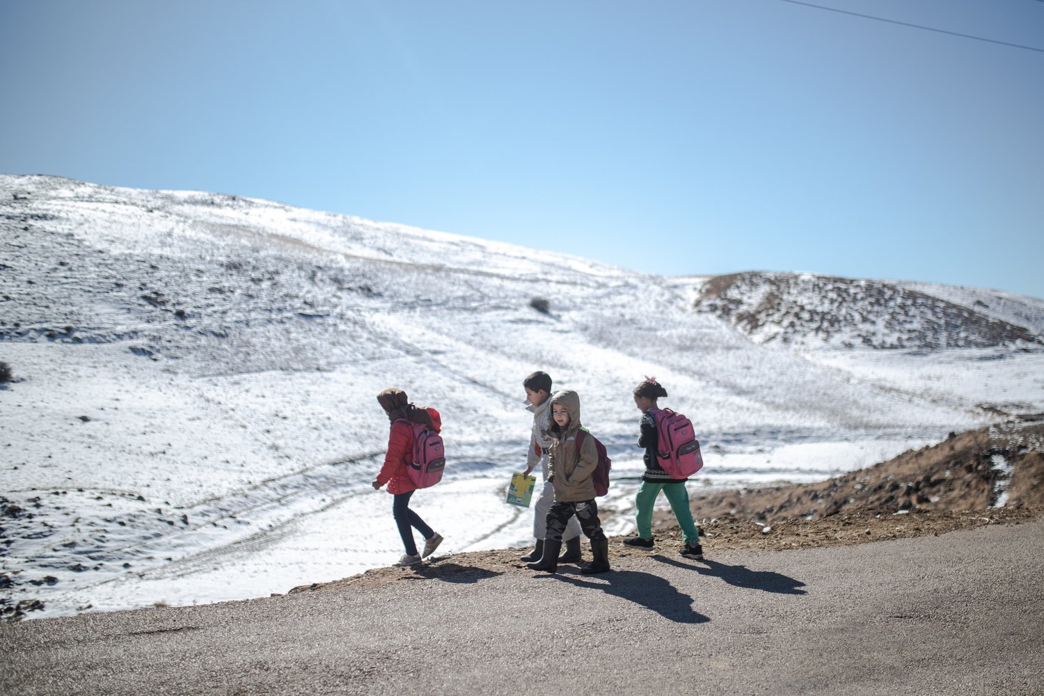 In this Moroccan mountain village, winter snow means months of ...