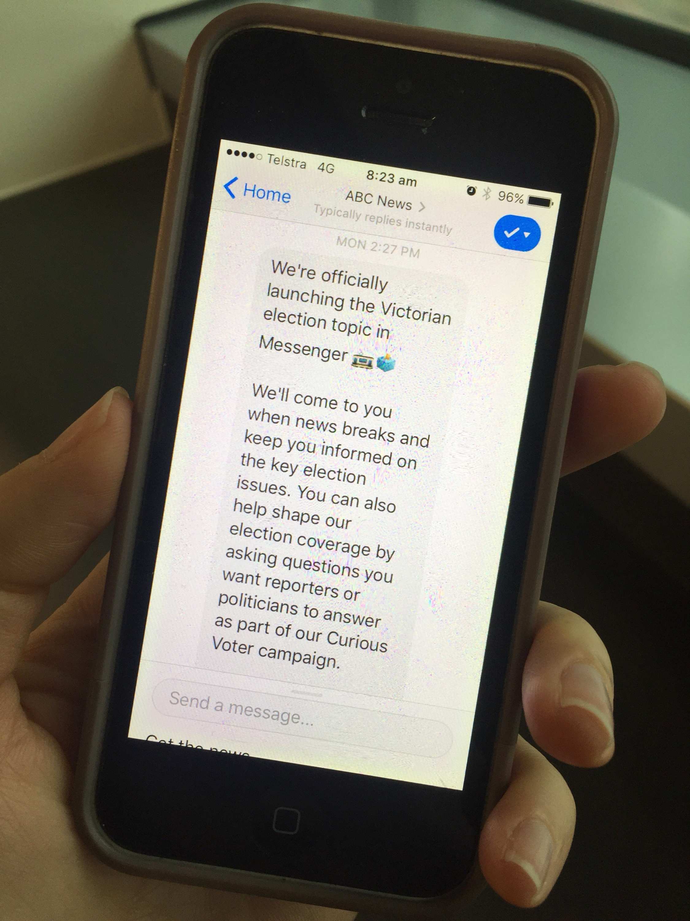 Want the latest Victorian election news on your mobile? Join us on ...