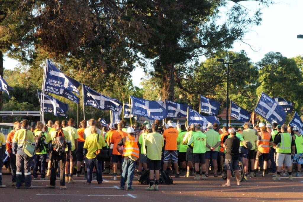 Charges dropped against 28 Perth CFMEU members over alleged industrial ...