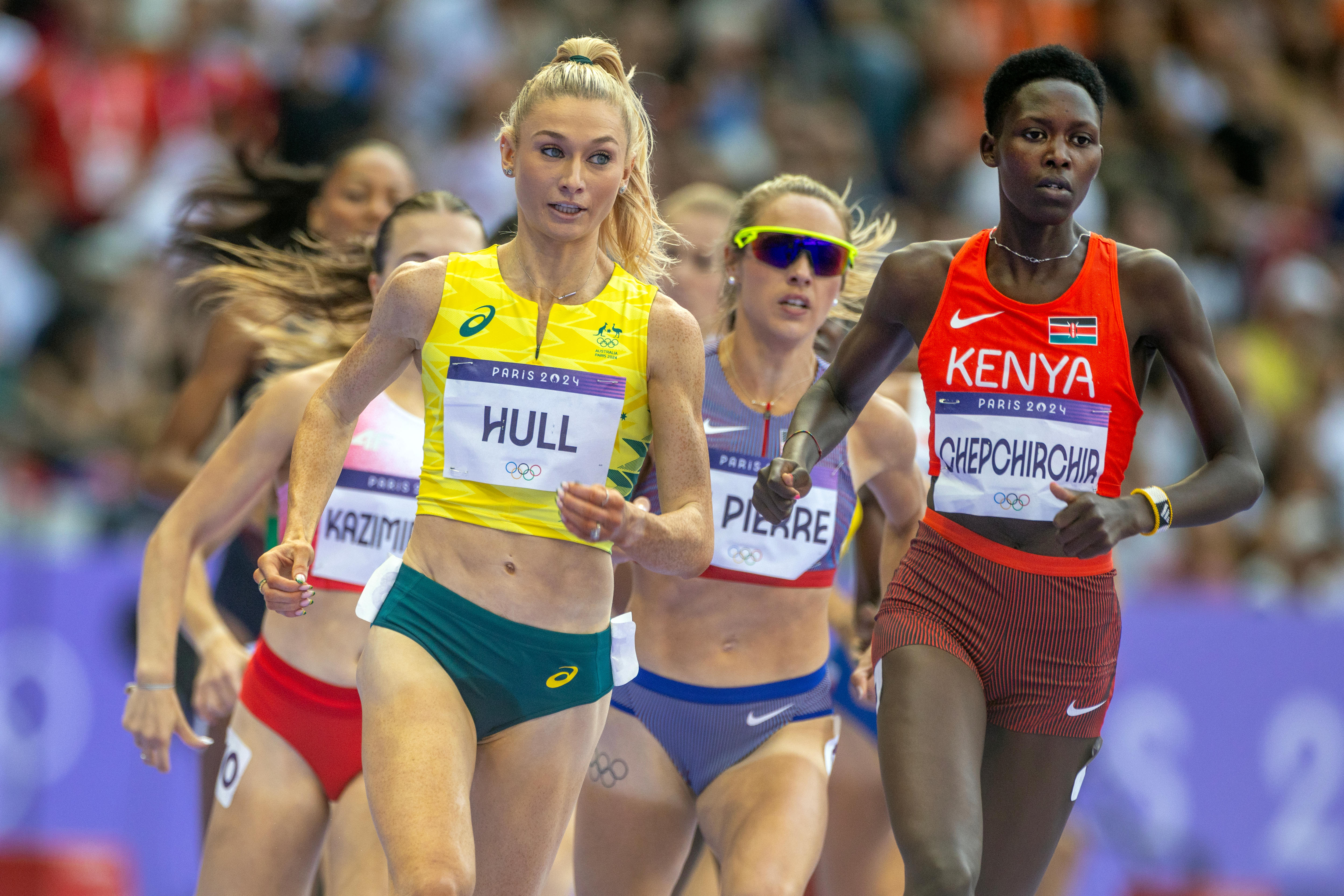 Australia's Jessica Hull qualifies for the Paris Olympics 1,500m final ...