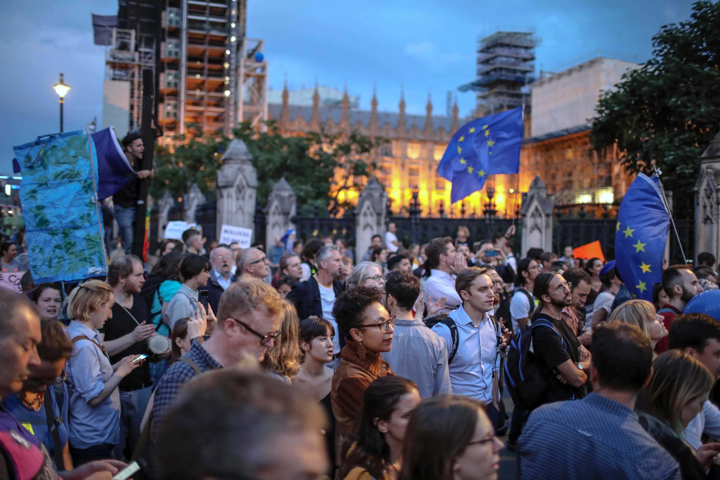 Brexit protesters outraged after Boris Johnson's 'very British coup' of ...