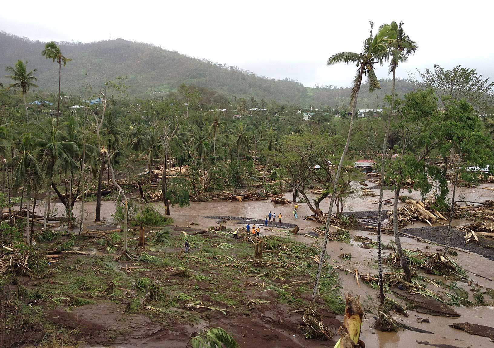 Water supply returns to Samoa after cyclone - ABC News