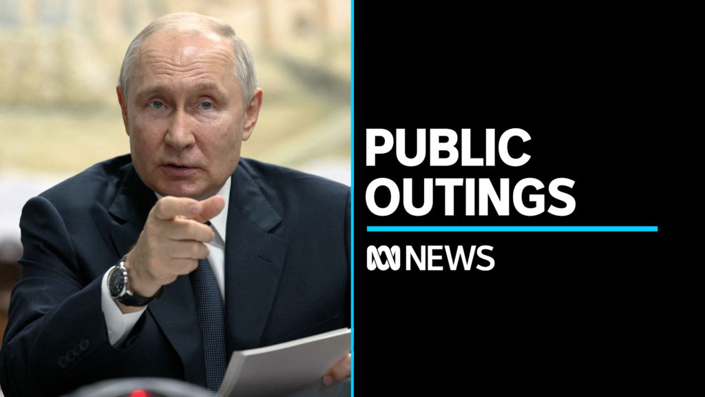 Putin makes a series of public appearances to project strength - ABC News