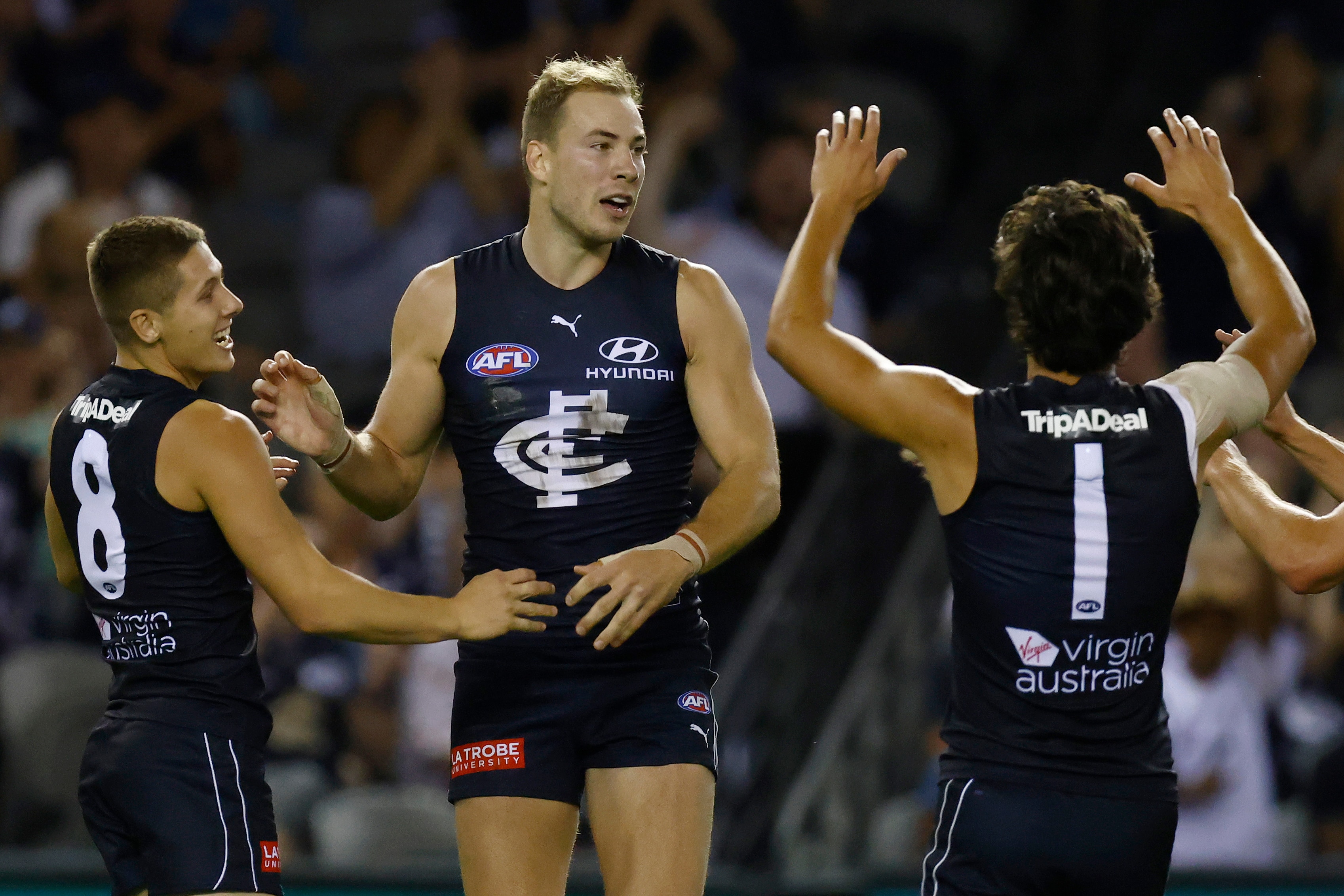 Early AFL trends holding, with scoring up and marks…