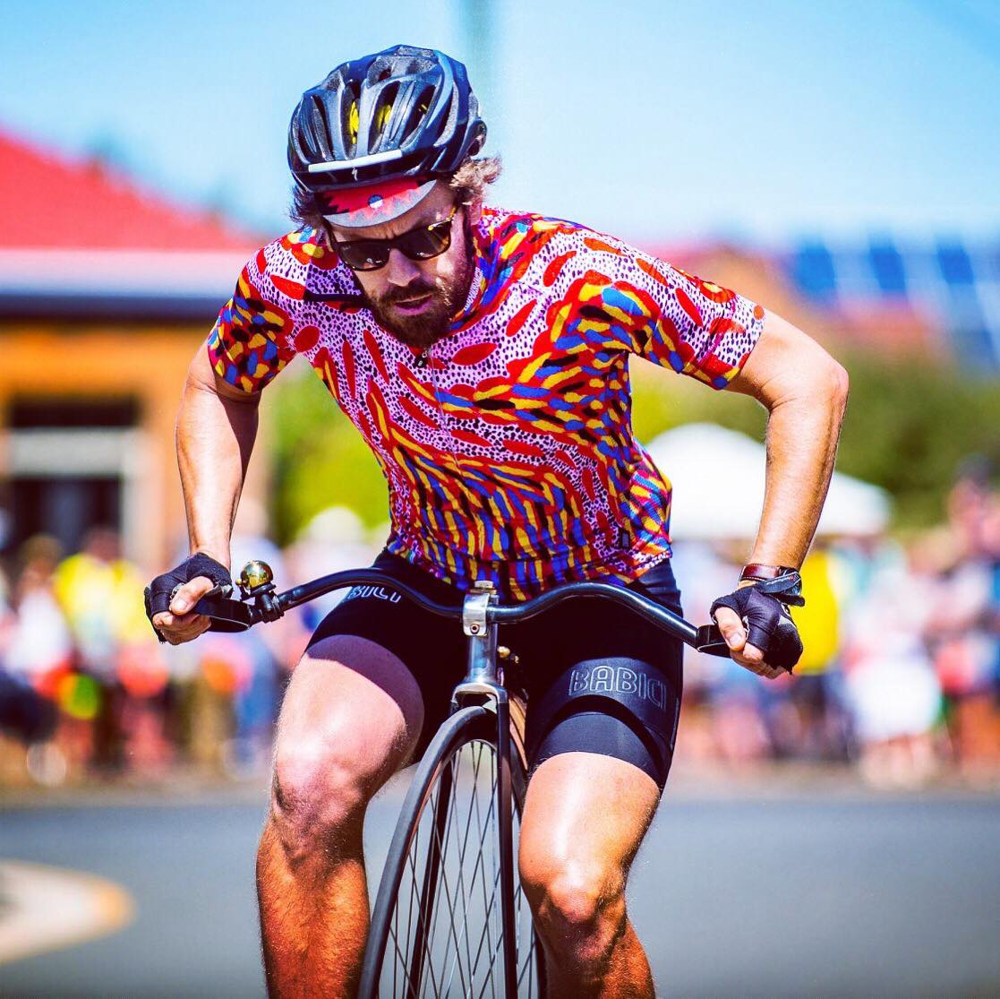 Doug Suter swaps a mountain bike for a penny-farthing - ABC listen