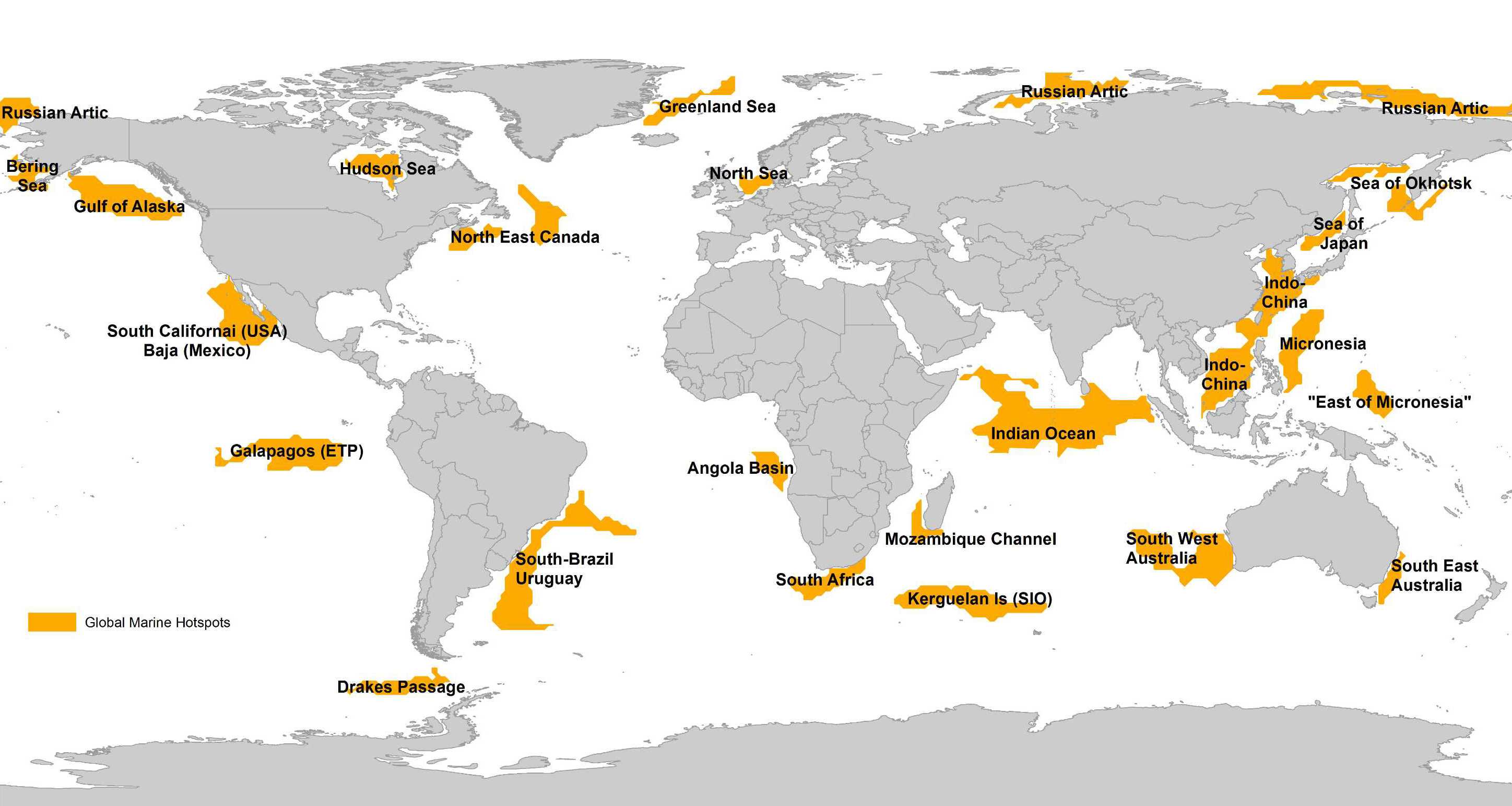 Ocean climate change hotspots mapped to help fishing industry adapt ...