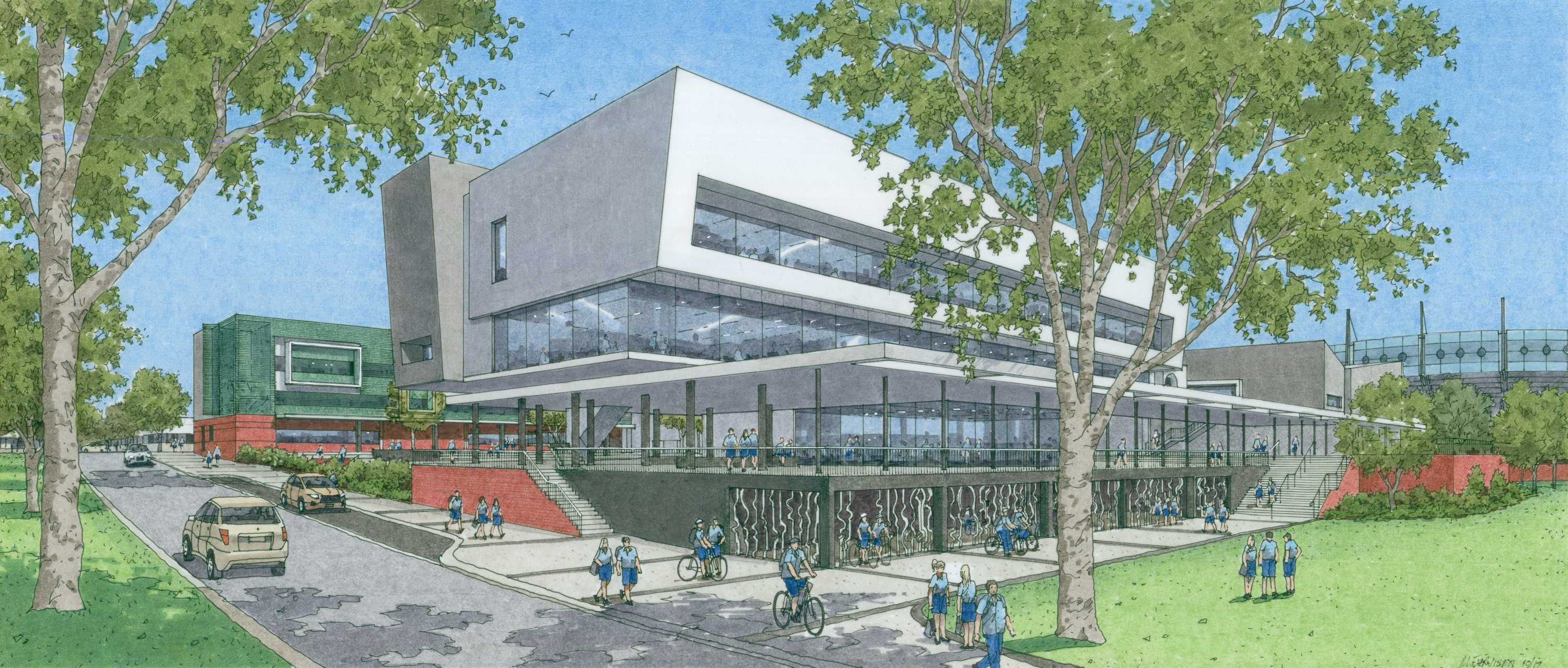 A first look inside Perth's new inner city high school being built next ...