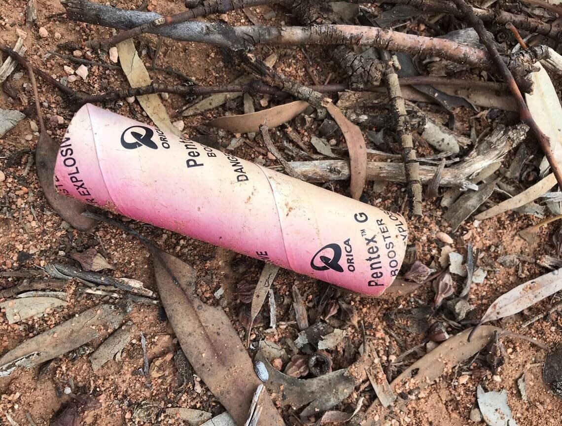 Undetonated commercial explosives found by tourists in bushland near ...