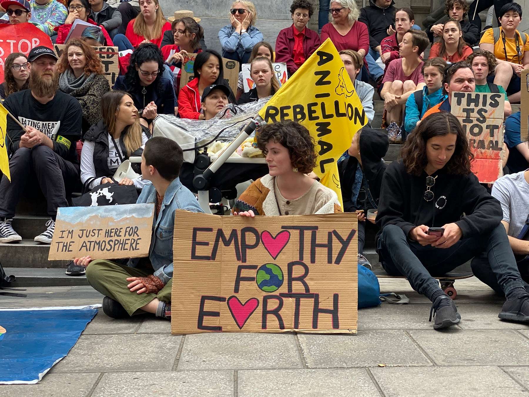 Student climate change protesters take to the streets across the ...