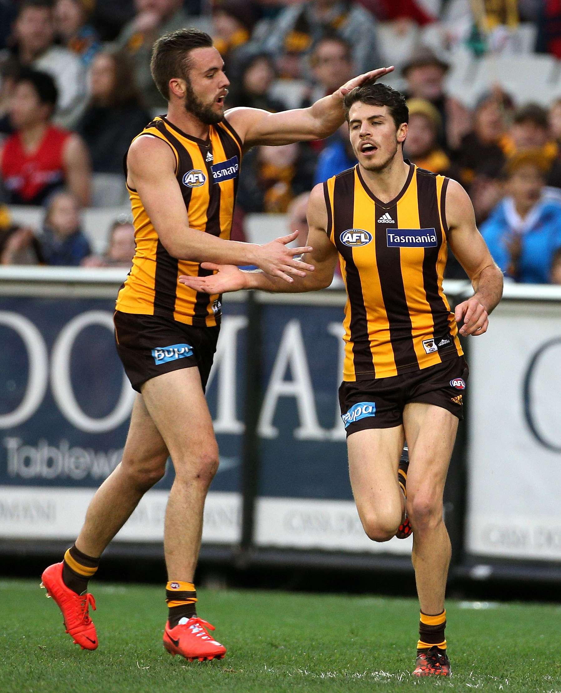 Hawthorn Hawks defeat Melbourne Demons by 50 points in AFL encounter ...