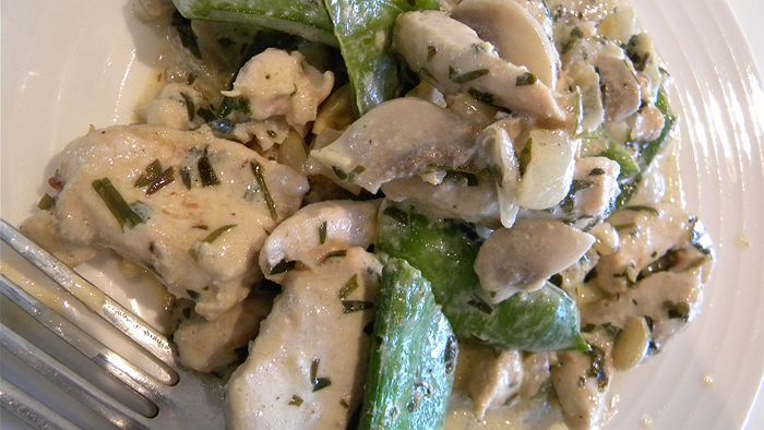 Tarragon chicken and mushrooms - ABC News