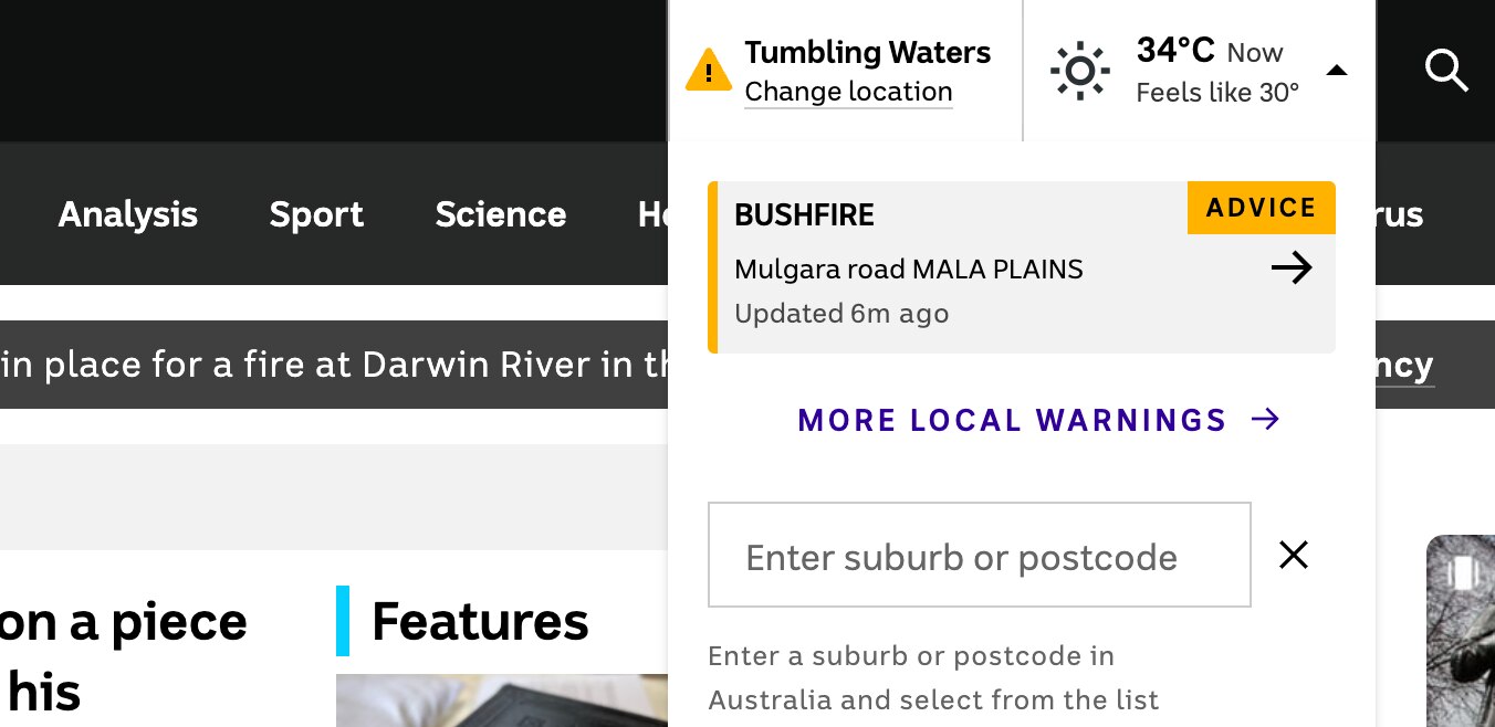 Lifting the hood on how the ABC combines weather, emergency and ...