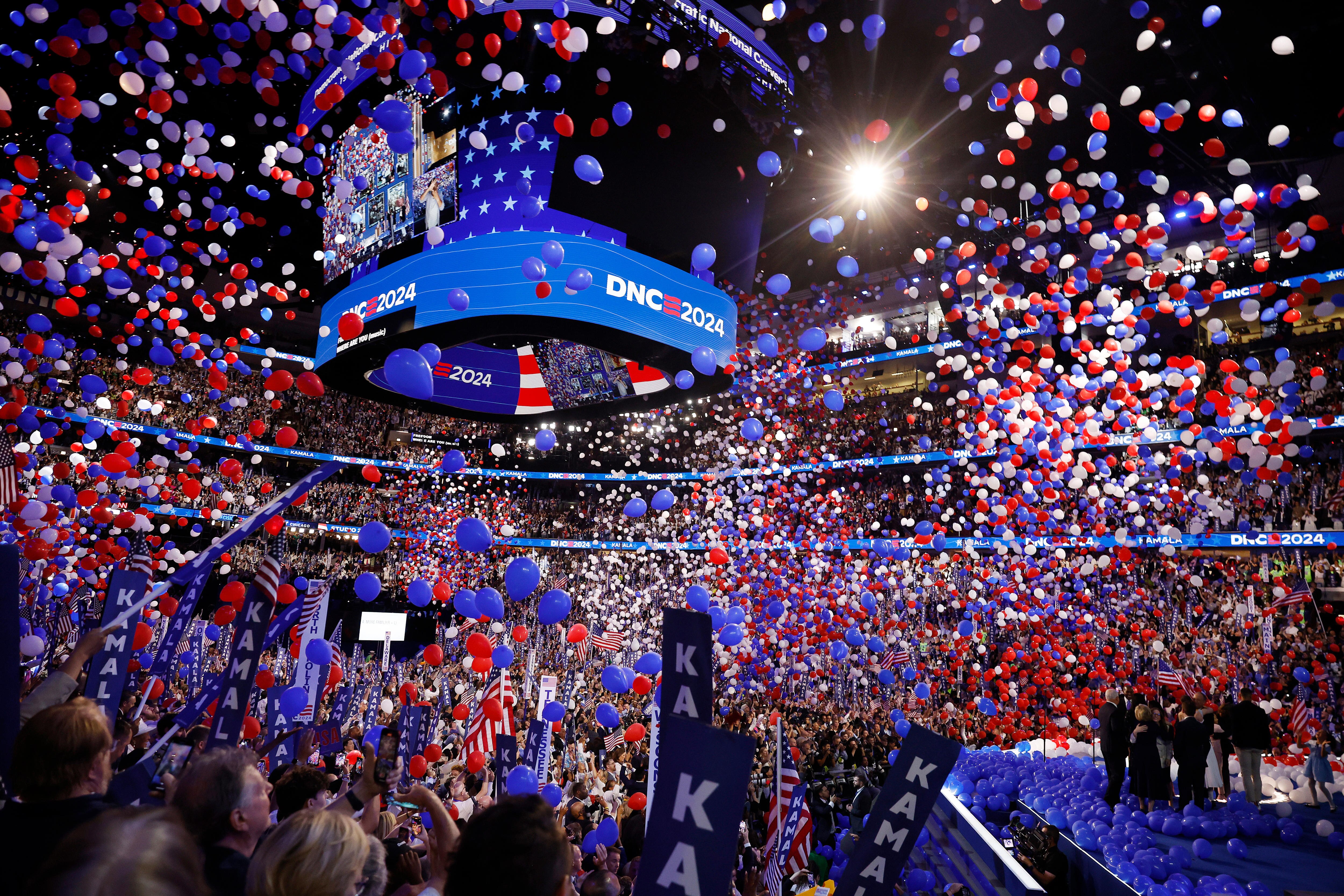 Ode to liberal joy: The mood at the Democratic National Convention can ...