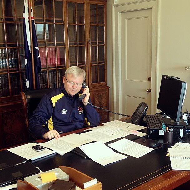 Kevin Rudd talks Syria with Barack Obama as campaign focus turns to ...