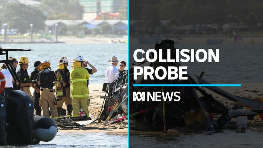 Investigators examine Sea World heli crash - ABC News Investigators examine Sea World heli crash - ABC News